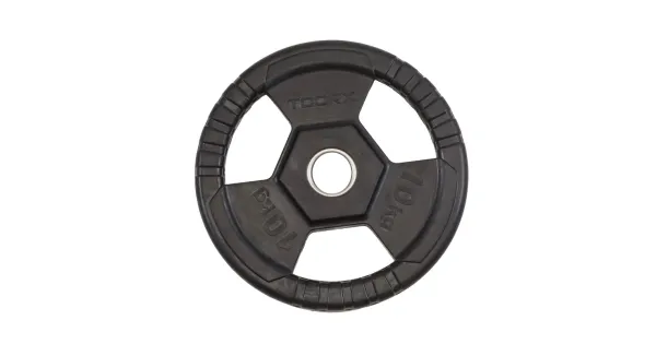 ФИТНЕС ТЕГ ДИСК TOORX Rubber Olympic disc, 10 kg 13453
